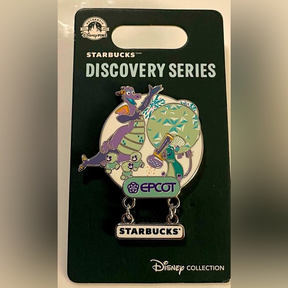 Disney | Accessories | Disney Epcot Figment Remy Starbucks Pin New ...